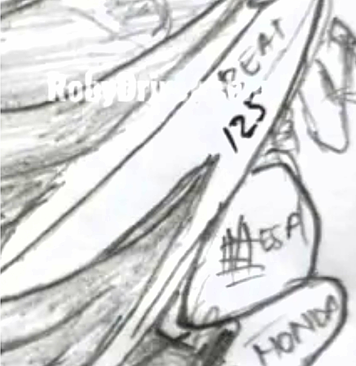 Sketsa Gambar The Next Honda BeAt, Emang Boleh 125 cc ? 😗 - Zona Motor ...