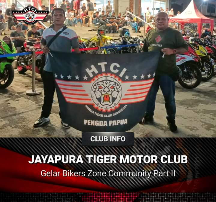 Jayapura Tiger Motor Club' (JTMC) Sukses Gelar Bikers Zone Cimmunity ...